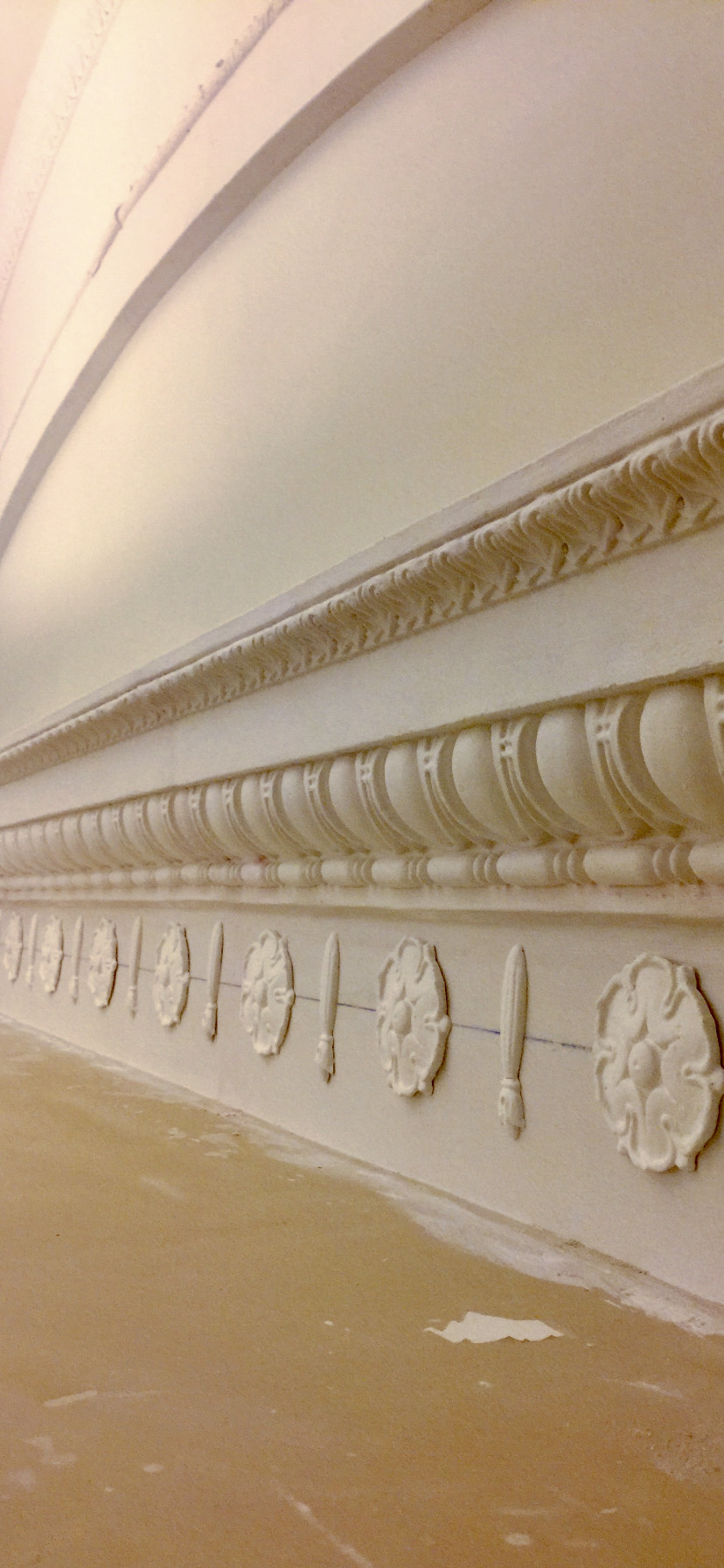 University Of Illinois: Plaster Frieze Repair - ZMartin Plastering