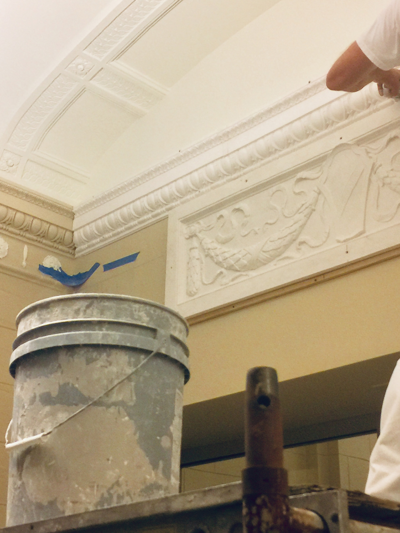 University Of Illinois: Plaster Frieze Repair - ZMartin Plastering